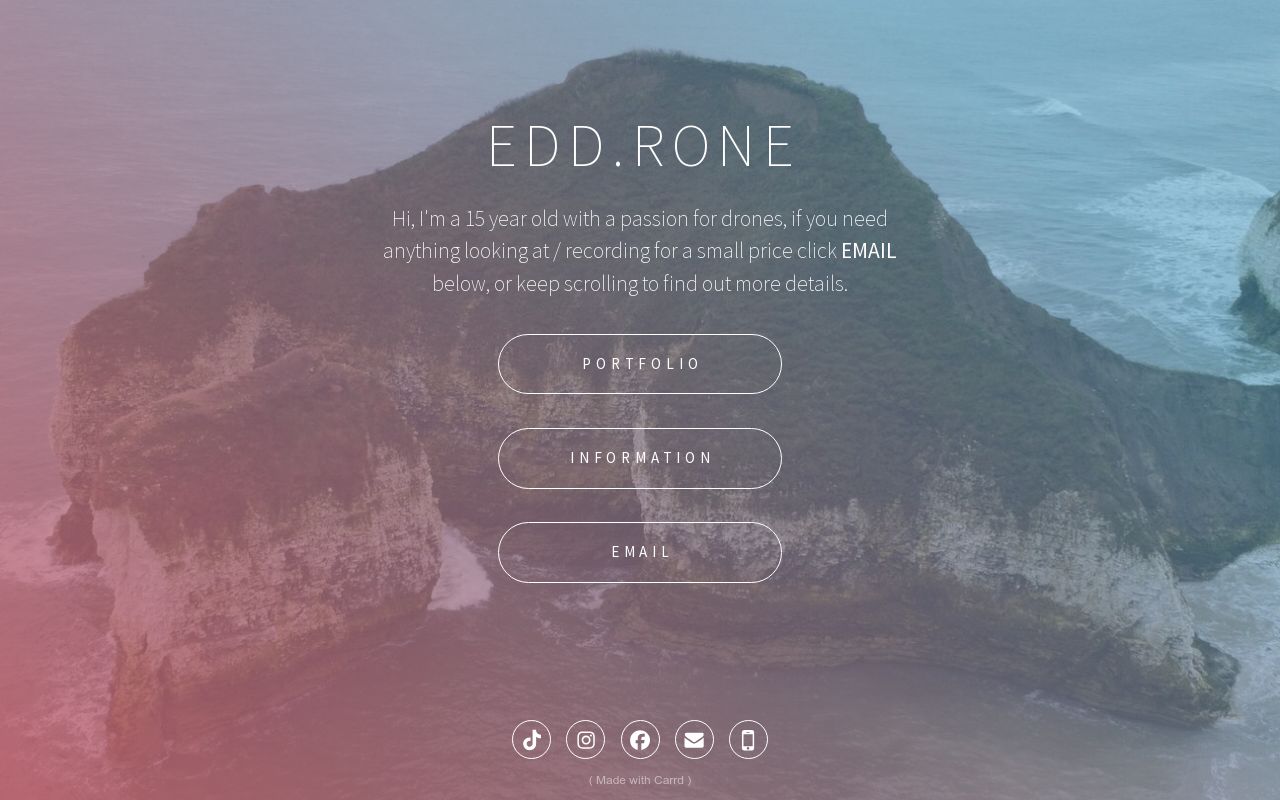 edd.rone1612 drone booking.
